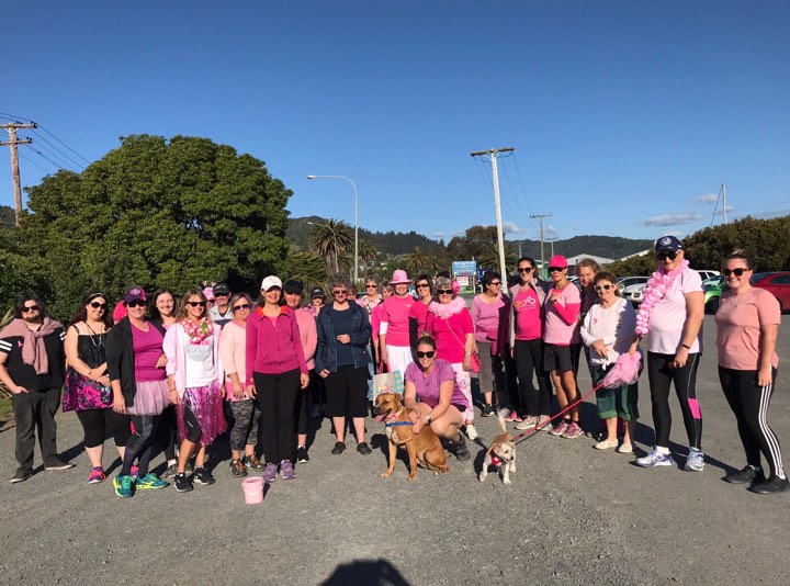 The Pink Ribbon Walk - Coromandel's CFM