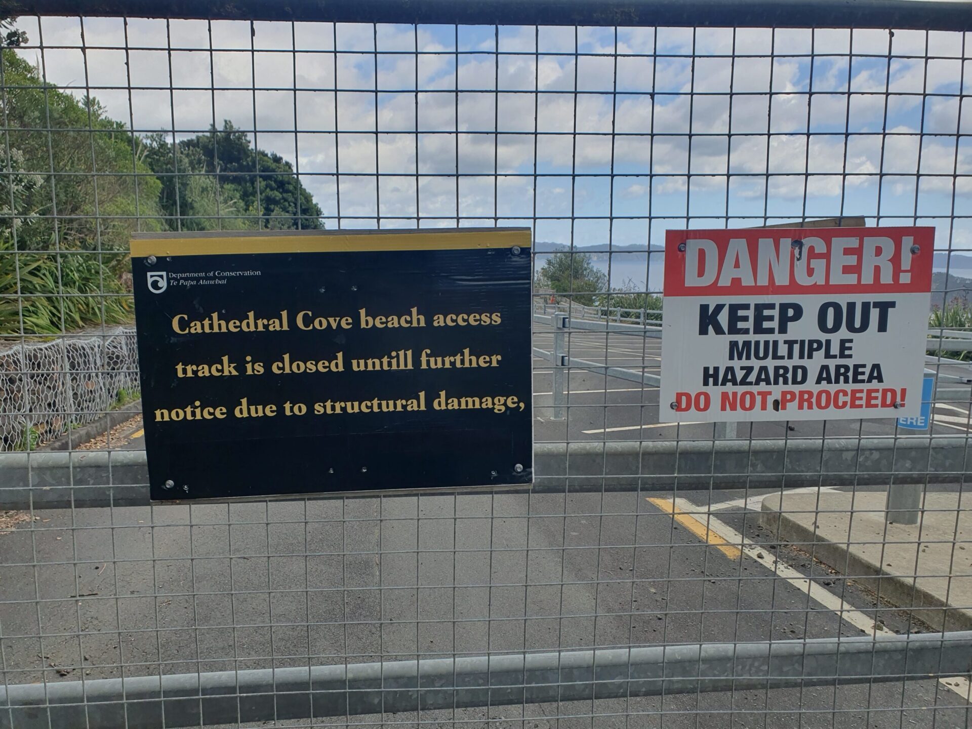 Track Closure Grief Is On-going - Coromandel's CFM