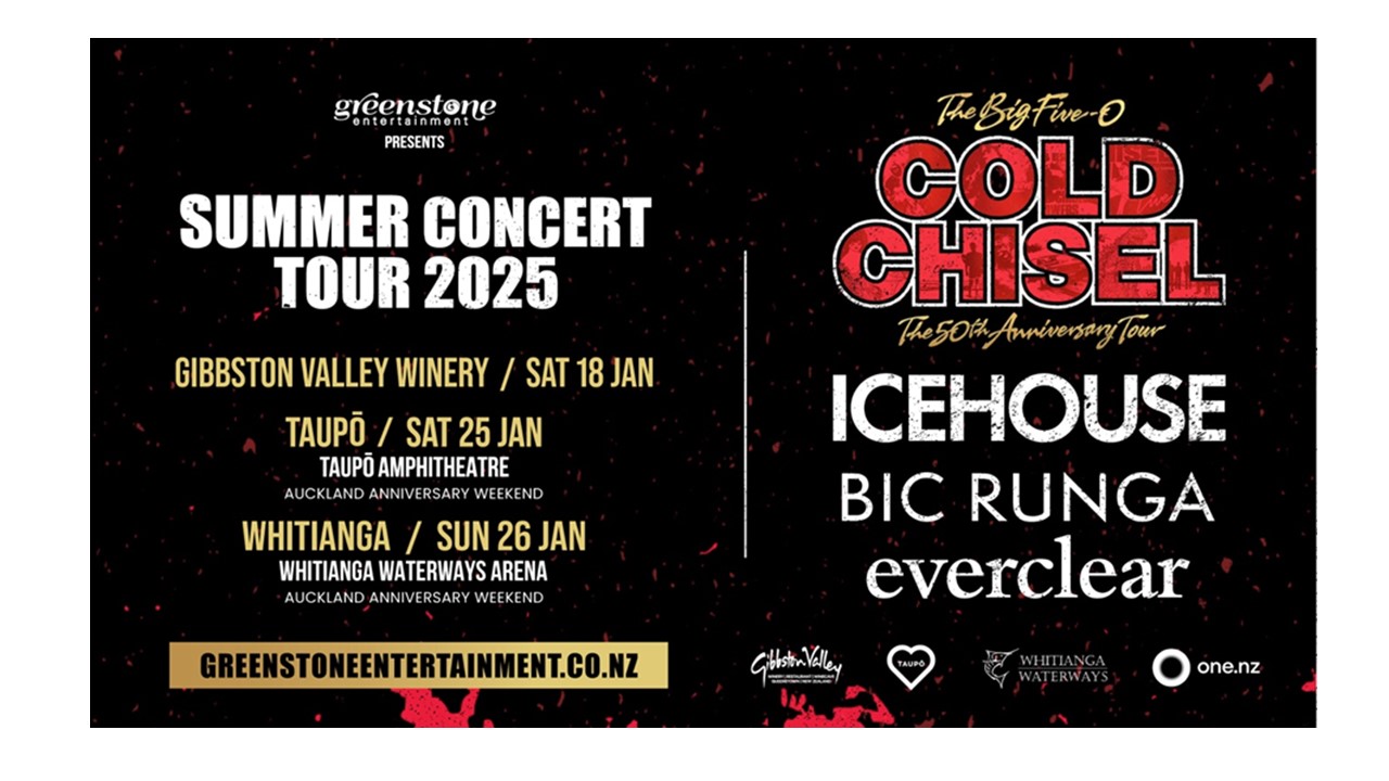 Downunder Line-up For Summer Concert Tour - Coromandel's CFM