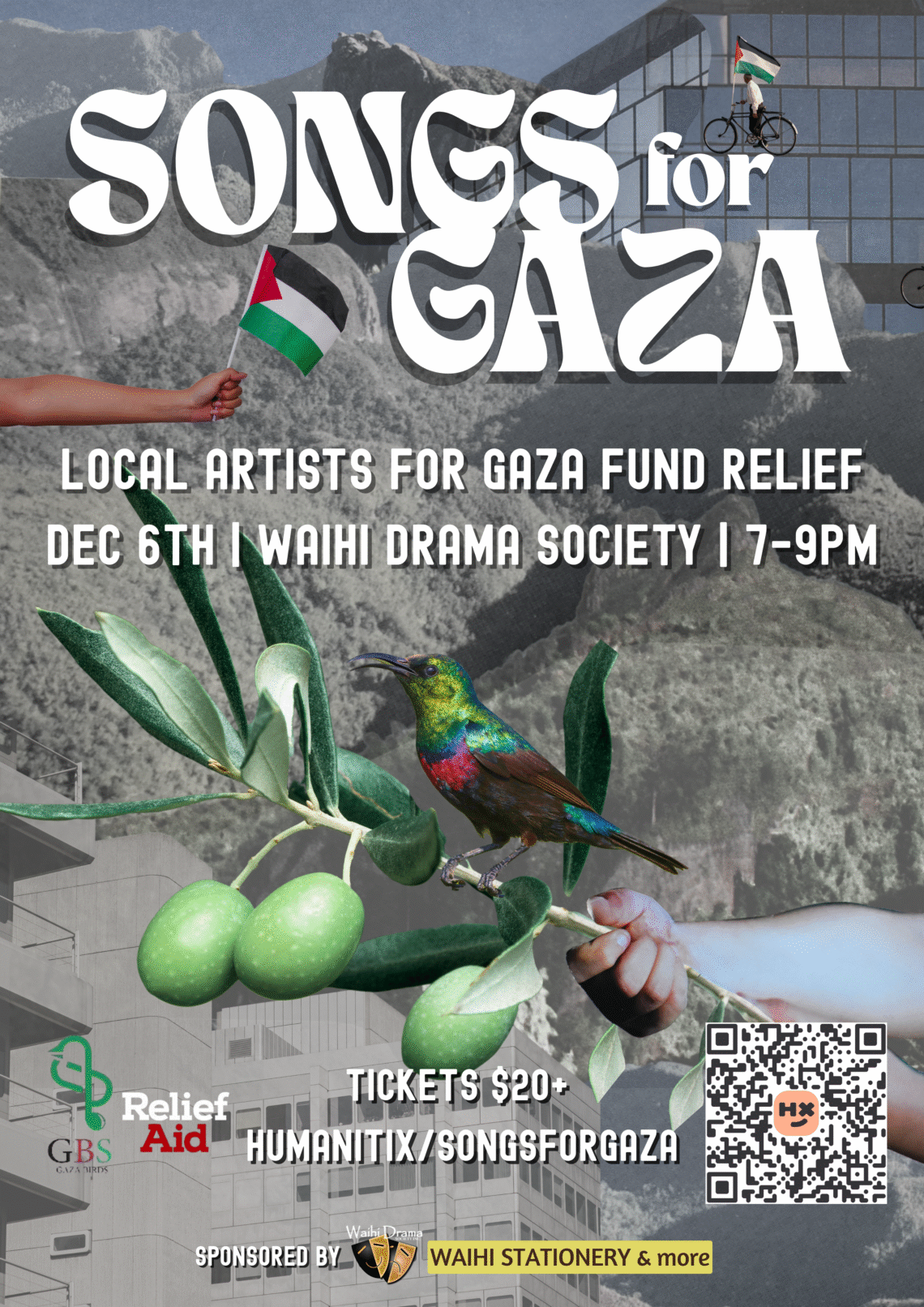Songs for Gaza [Waihi] - Coromandel's CFM