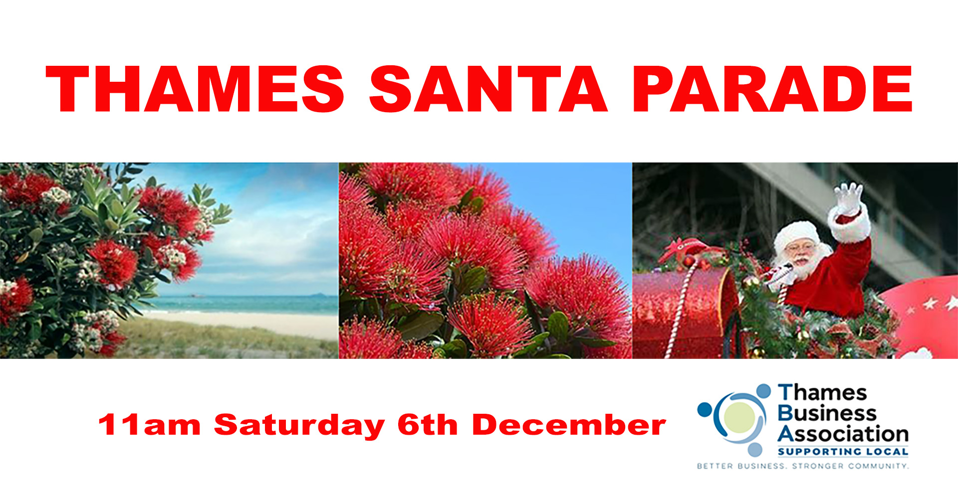 Thames Santa Parade - Coromandel's CFM